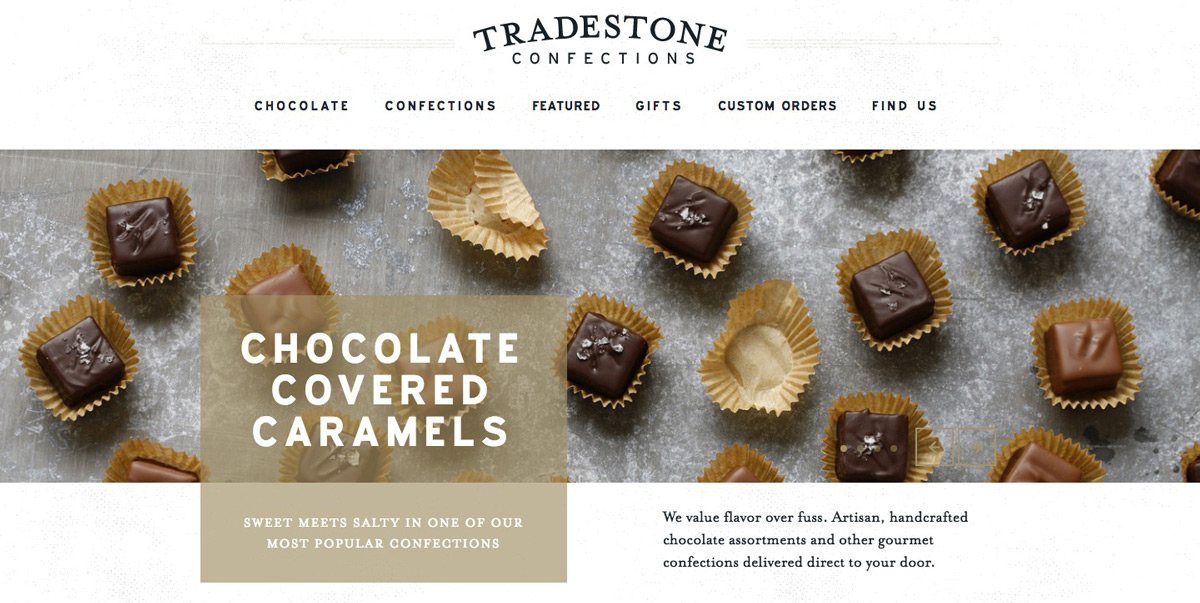 Tradestone Confections – HeaderLove