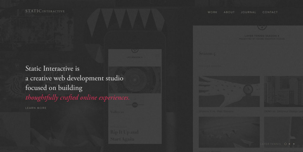 Static Interactive – HeaderLove