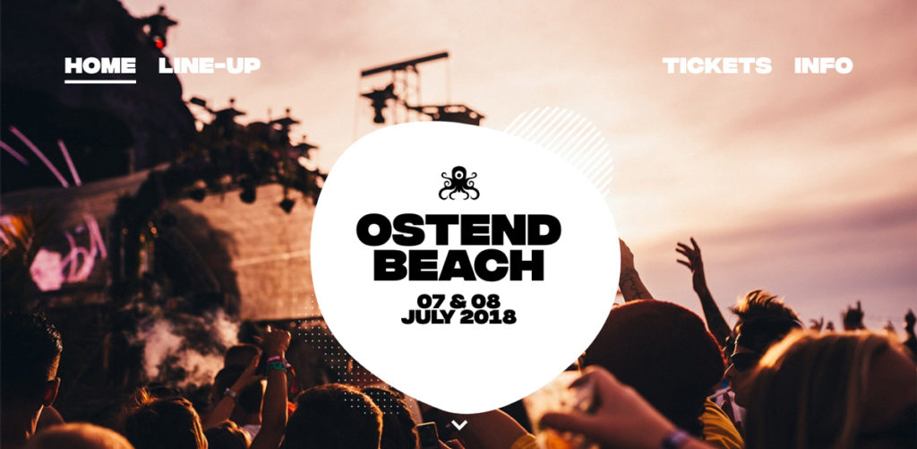 Ostend Beach Festival – HeaderLove