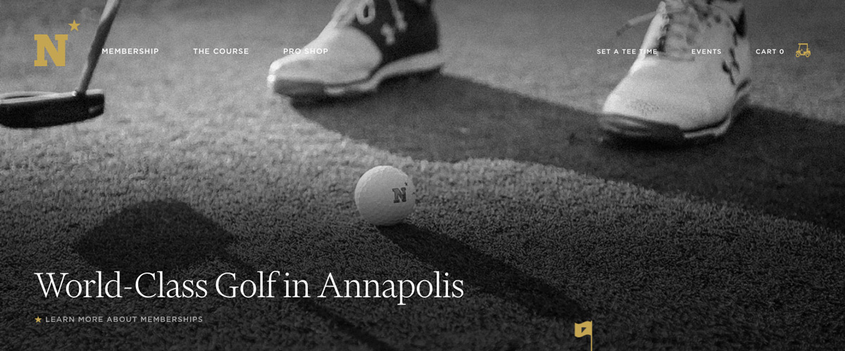 Naval Academy Golf Course – HeaderLove