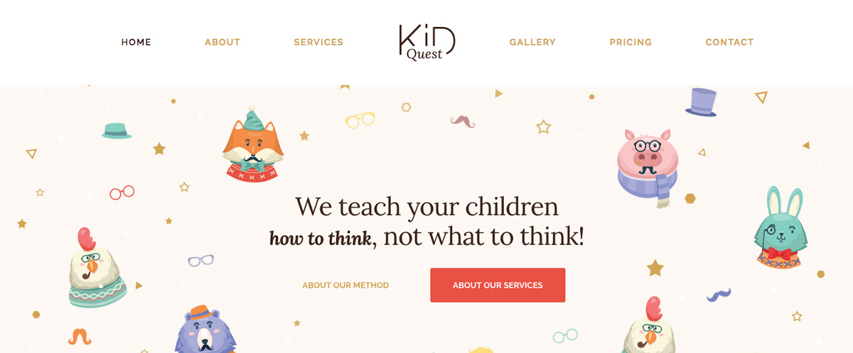 Kid Quest WordPress Theme – HeaderLove